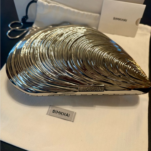 Jonathan Simkhai | Bags | Simkhai Silver Clutch | Poshmark